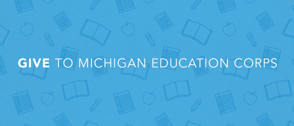 Donate | Michigan Education Corps